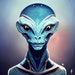 Alien Portraits Clipart 300dpi High Resolution PNG Graphics Instant ...