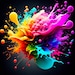 Watercolor Splash Effect Clipart: High-resolution PNG Graphics (digital ...