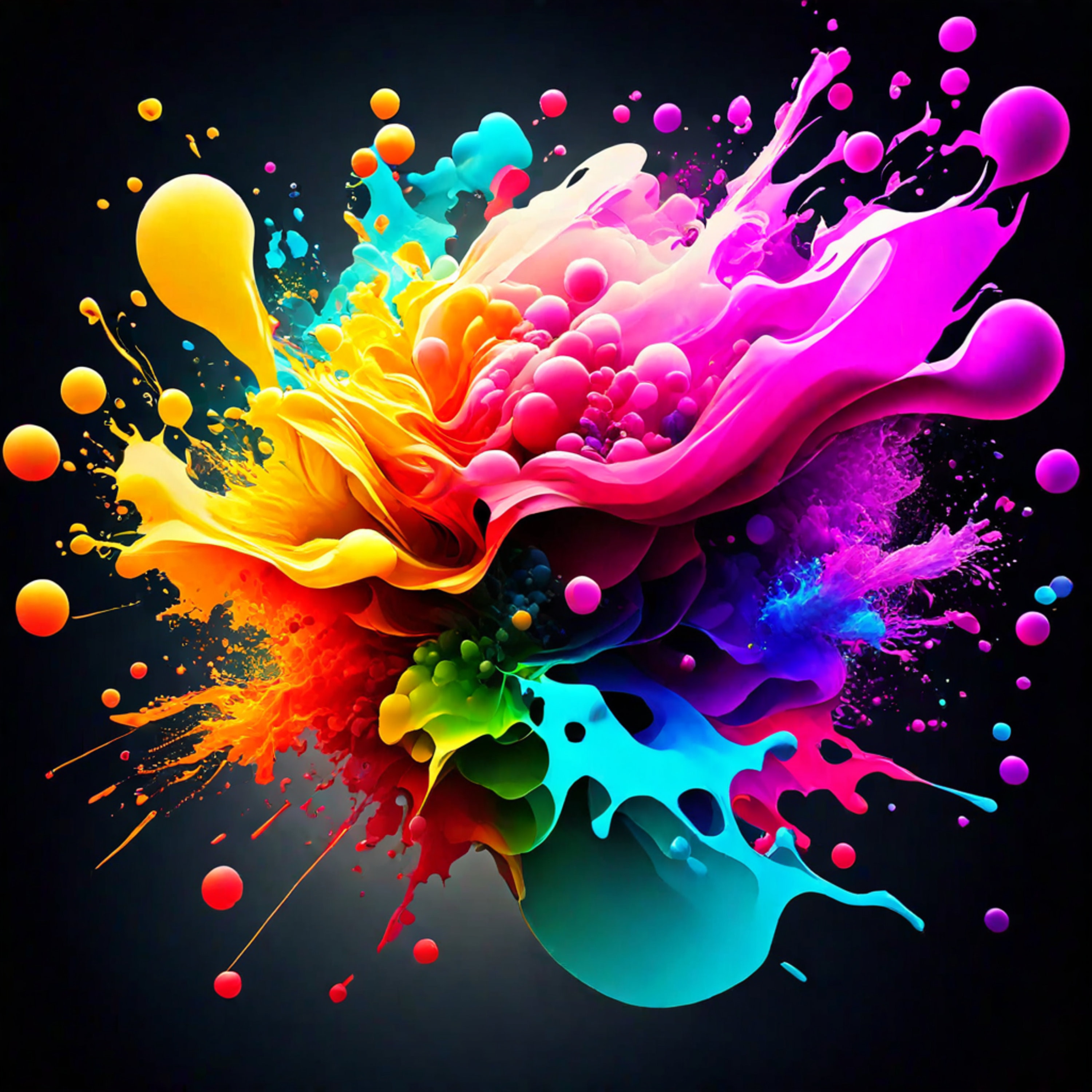 Watercolor Splash Effect Clipart: High-resolution PNG Graphics (digital ...