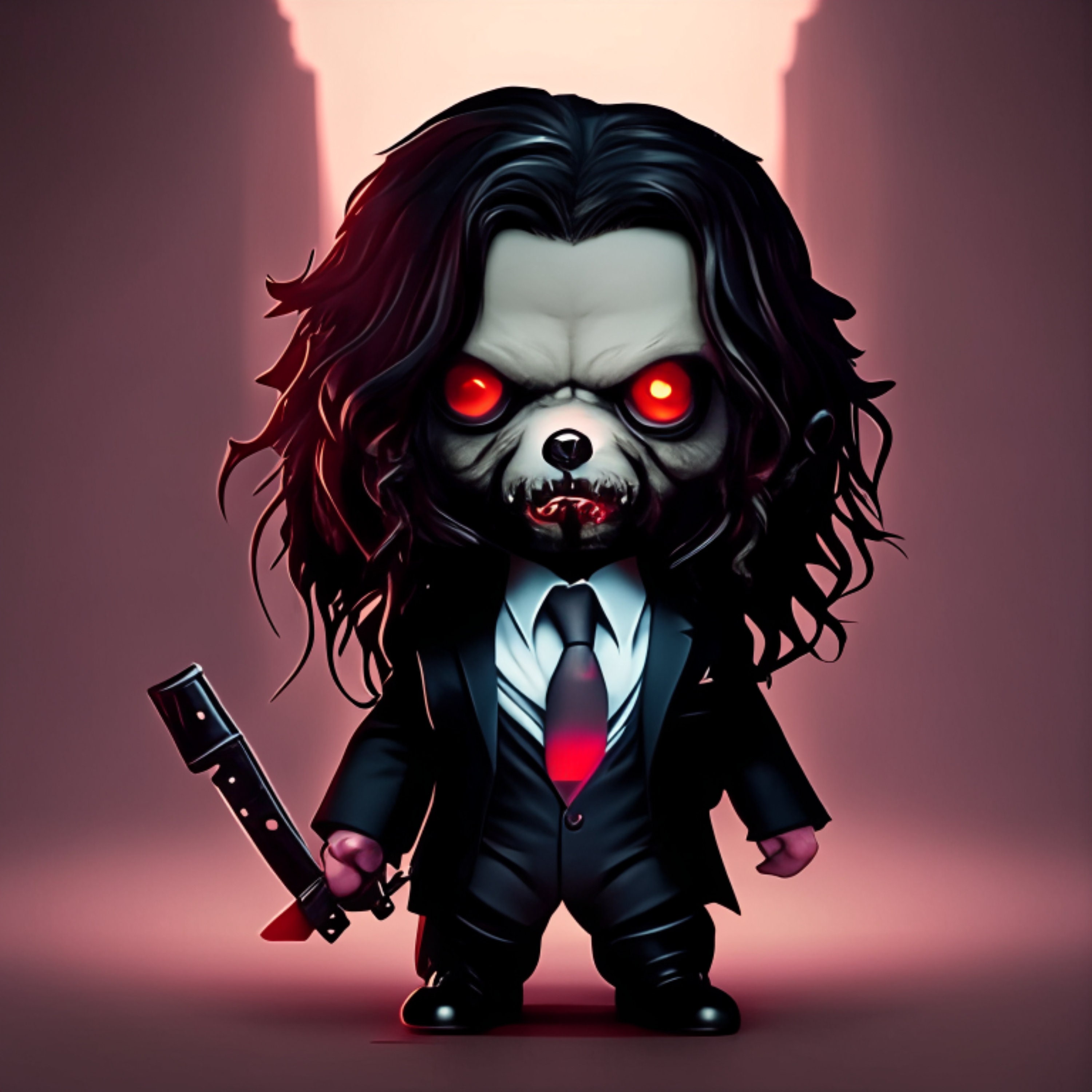 Cute Mafia Zombie Clipart | 300dpi High Resolution | PNG Graphics ...