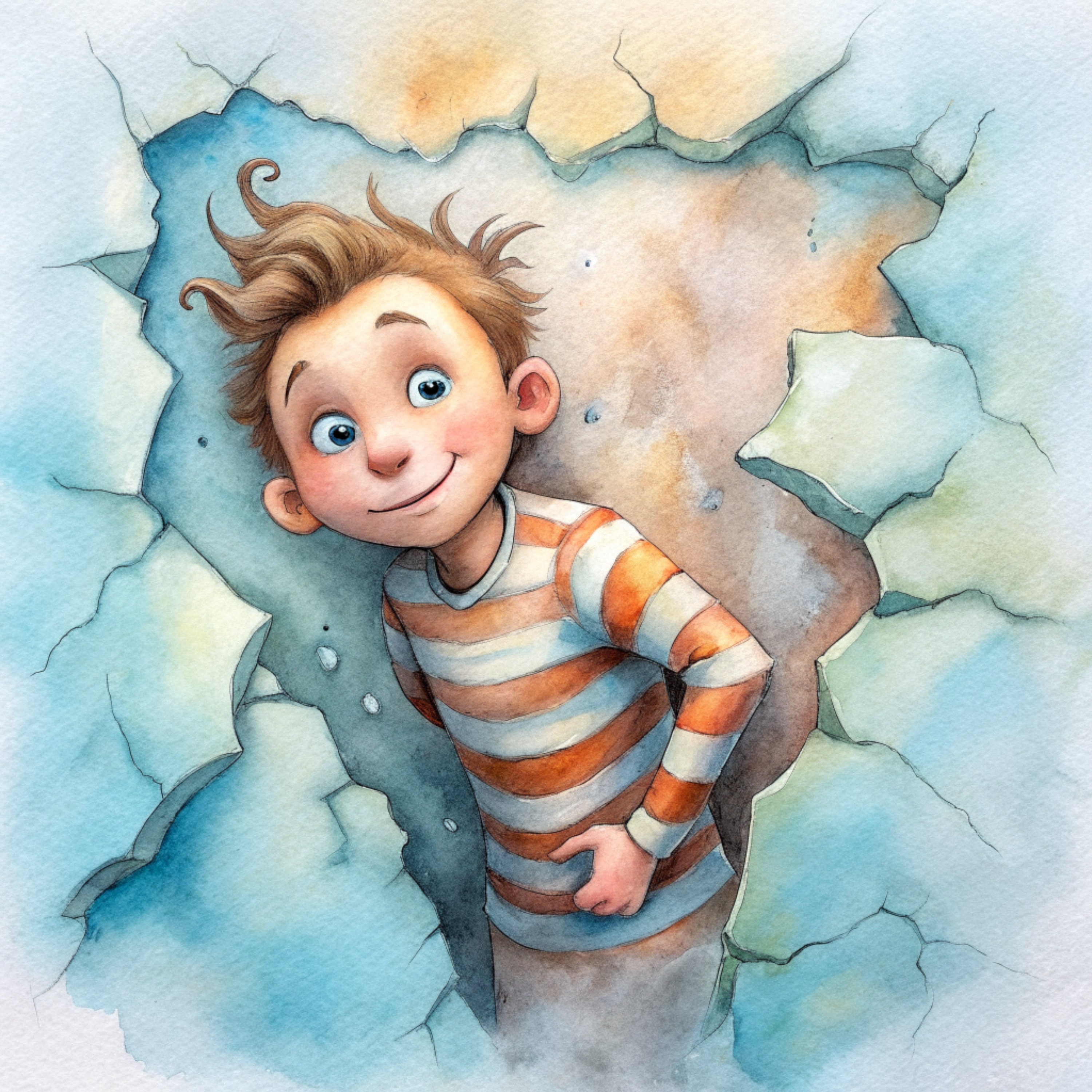 Curious Child Clipart 300dpi High Resolution PNG Graphics Instant ...