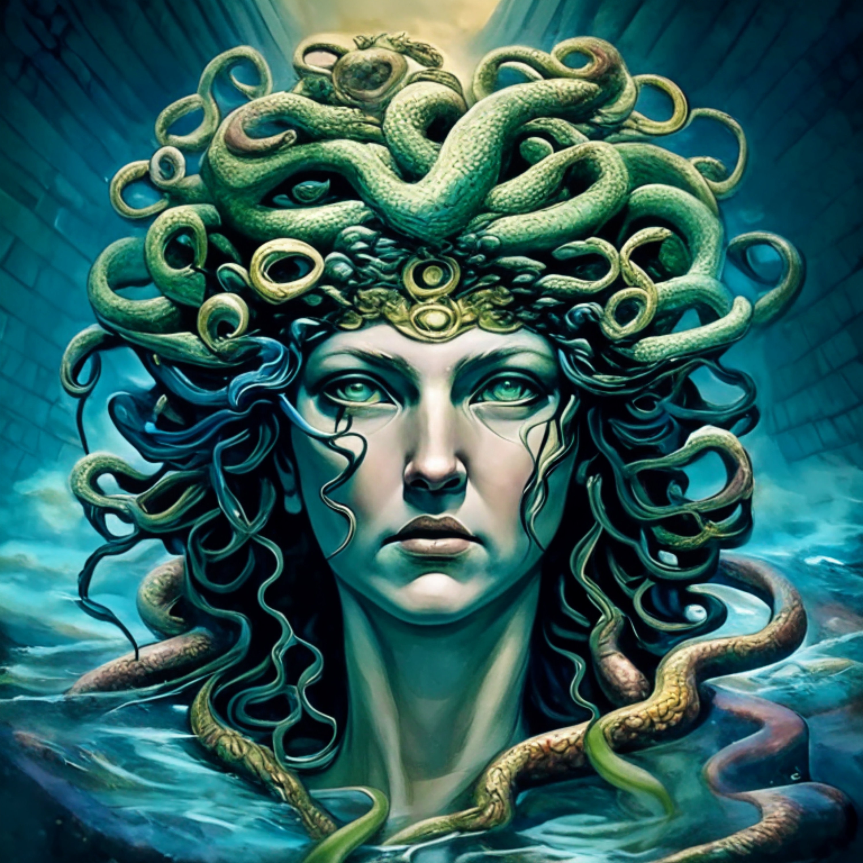 Medusa Clipart 300dpi High Resolution PNG Graphics Instant Download for ...