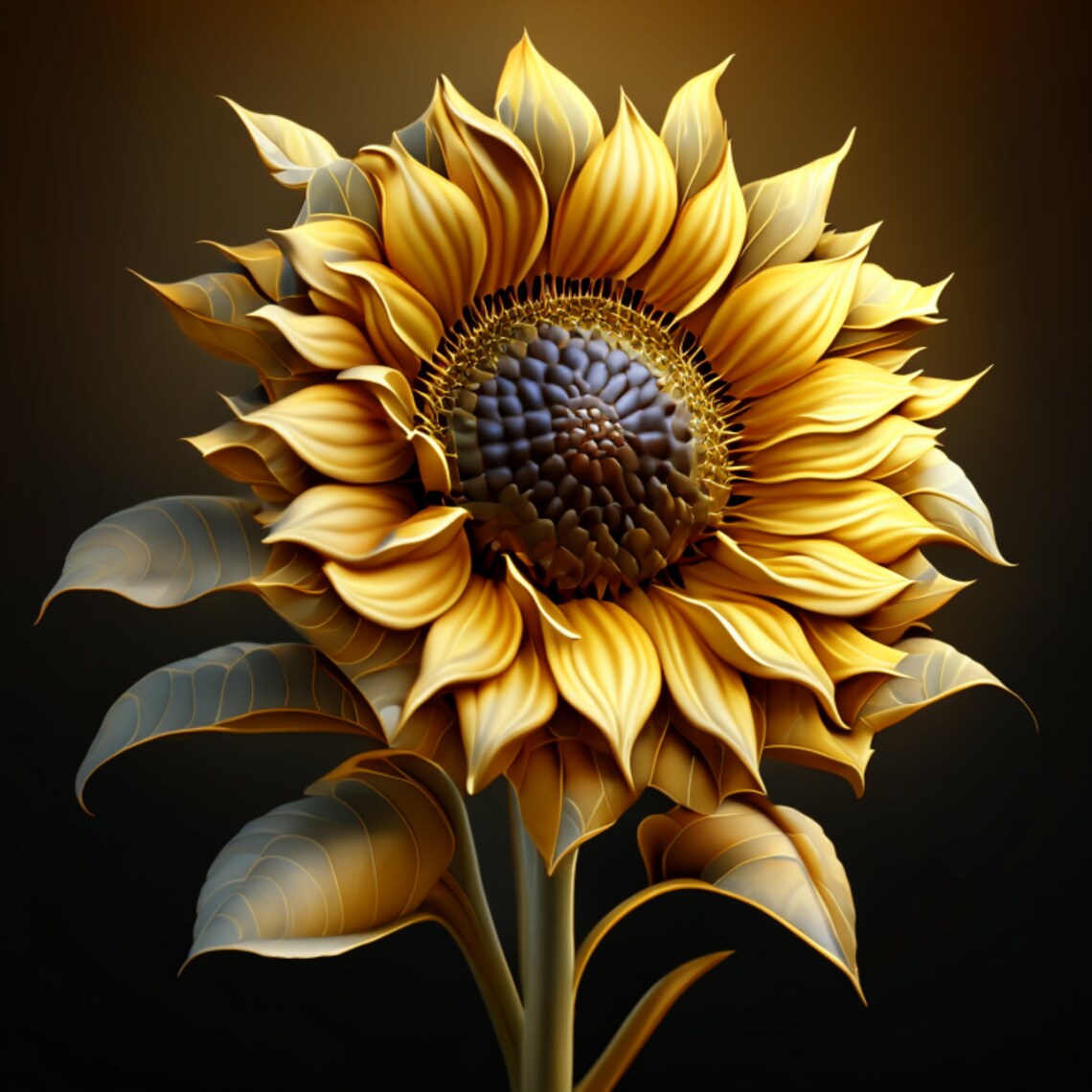 Sunflower Clipart 300dpi High Resolution PNG Graphics - Etsy