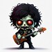 Cute Musician Zombie Clipart 300dpi High Resolution PNG Graphics ...