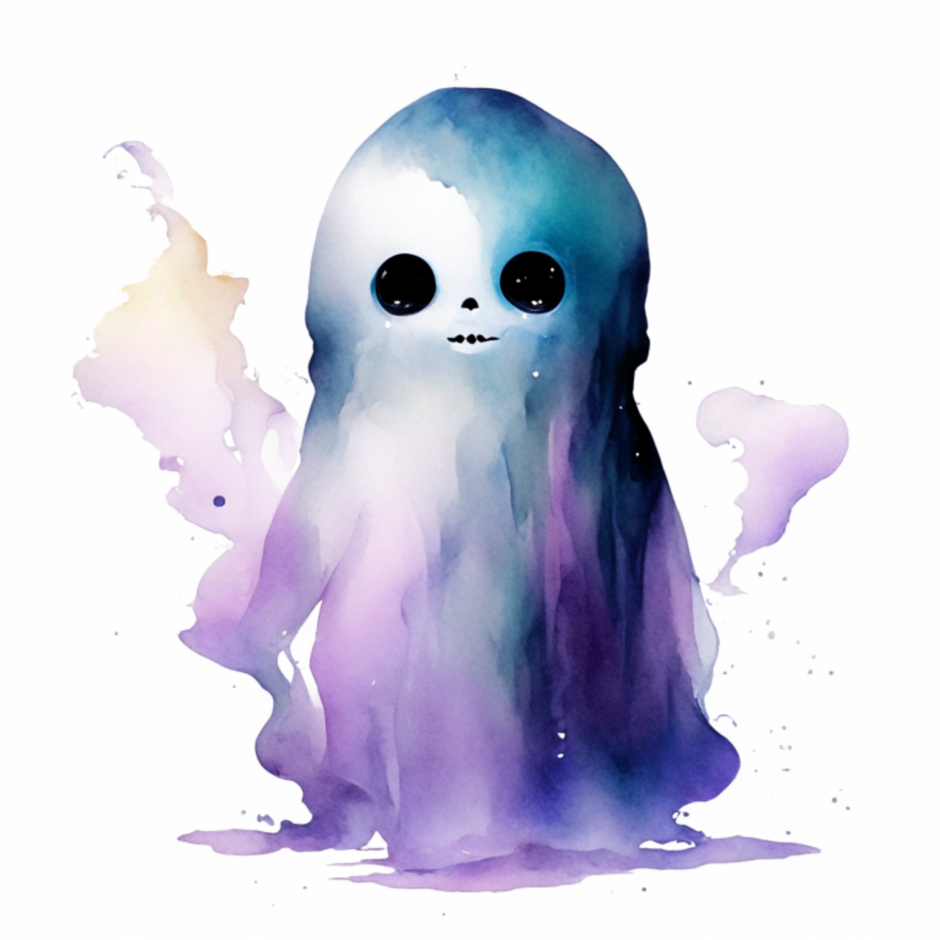 Cute Ghosts Clipart 300dpi High Resolution PNG Graphics - Etsy