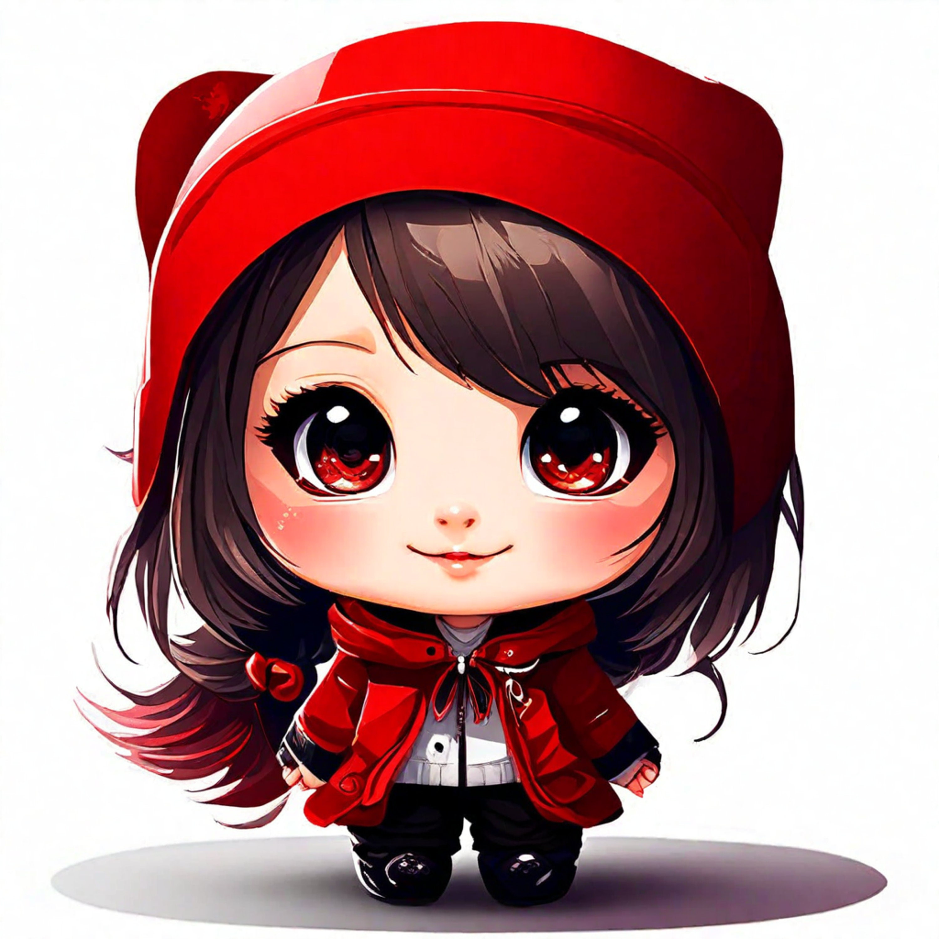 Chibi Girl Clipart 300dpi High Resolution PNG Graphics Instant Download ...