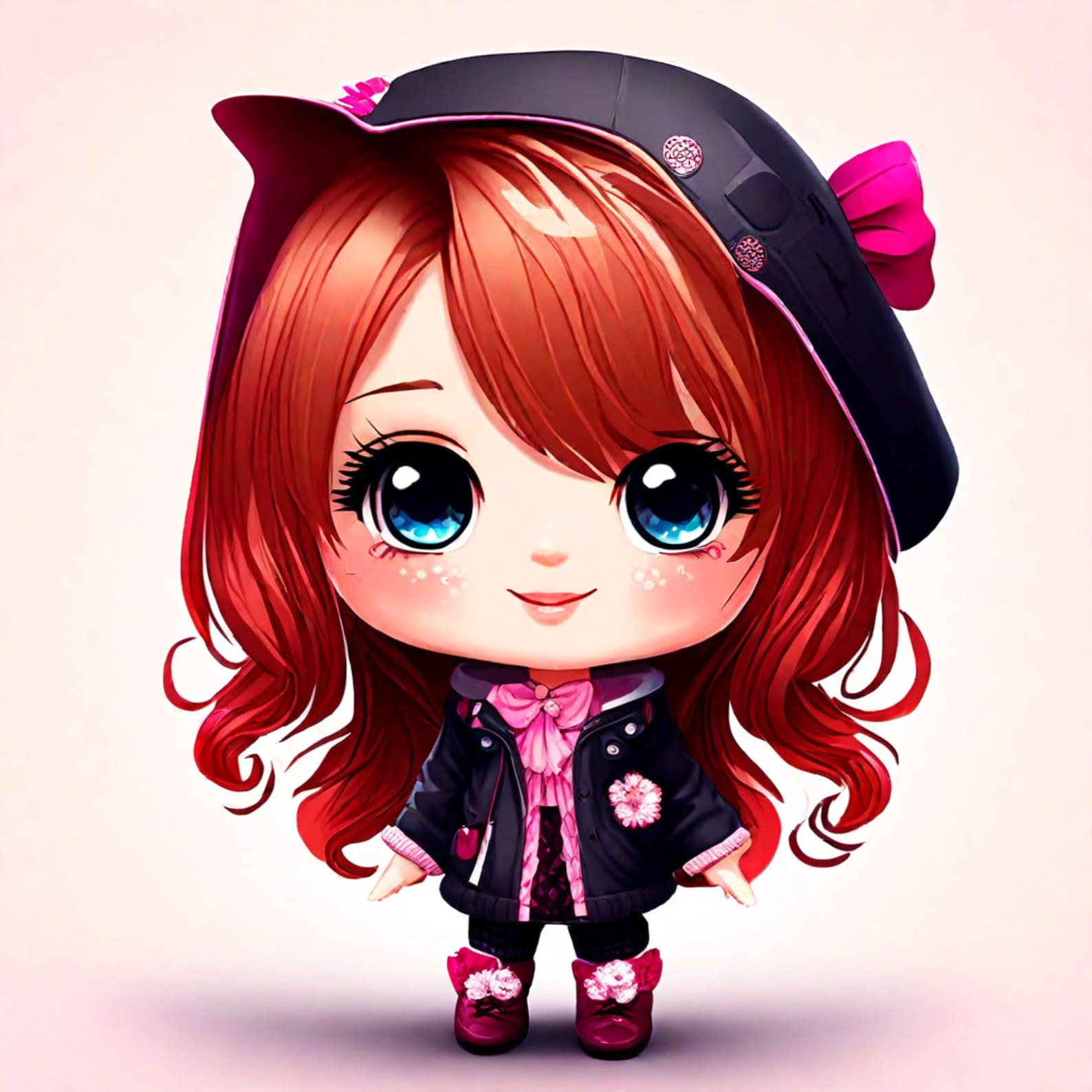 Chibi Girl Clipart 300dpi High Resolution PNG Graphics Instant Download ...