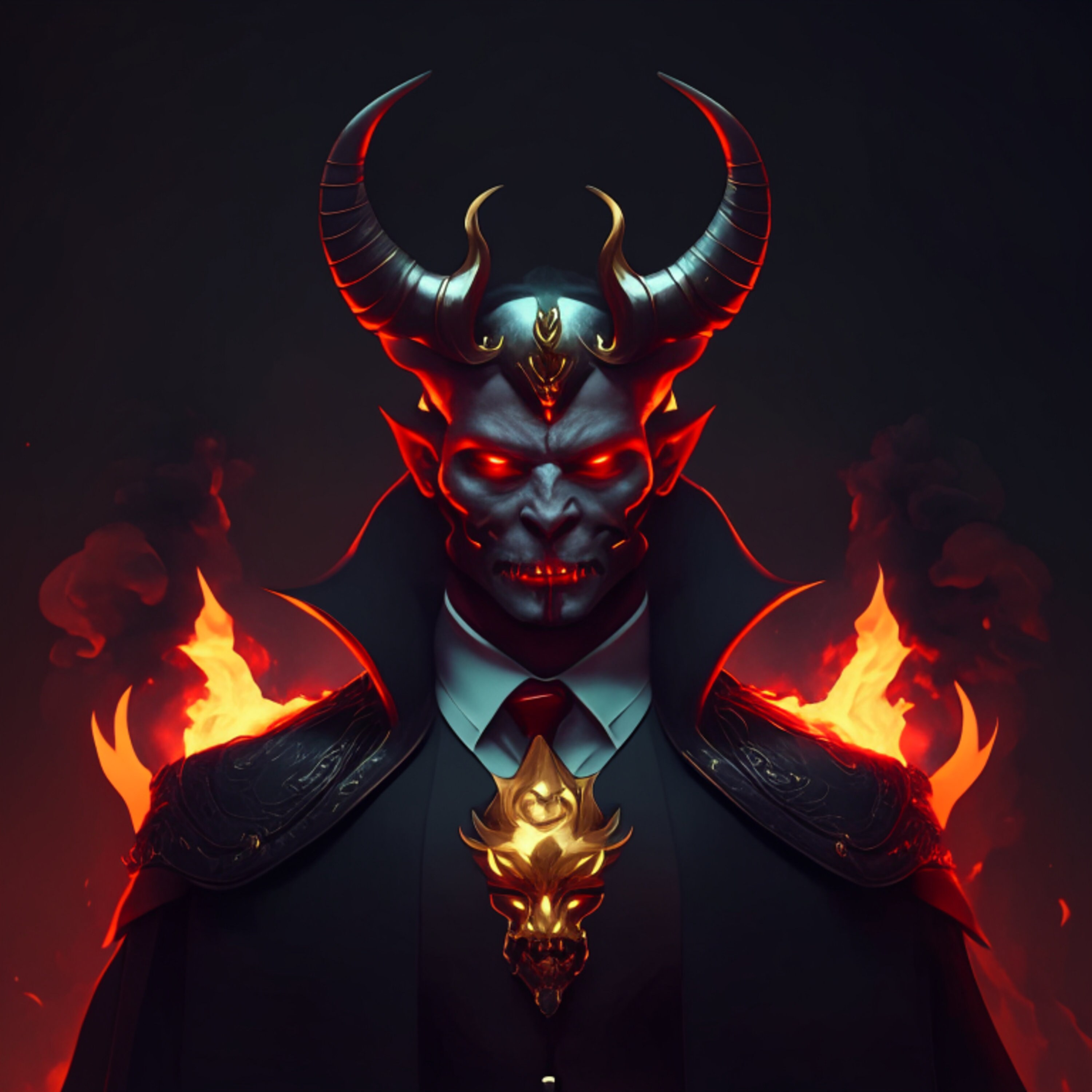 Mystic Devils: 300 Dpi Digital Devil Portraits | Digital Download ...