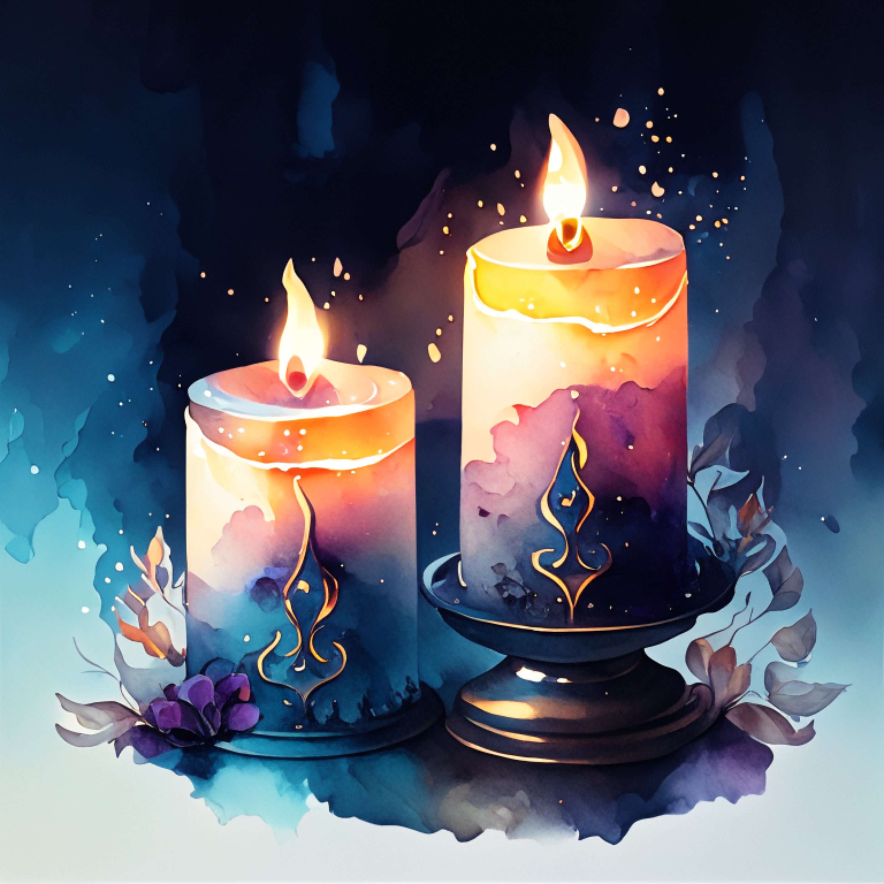 Cute Candles Clipart | 300dpi High Resolution | PNG Graphics | Instant ...