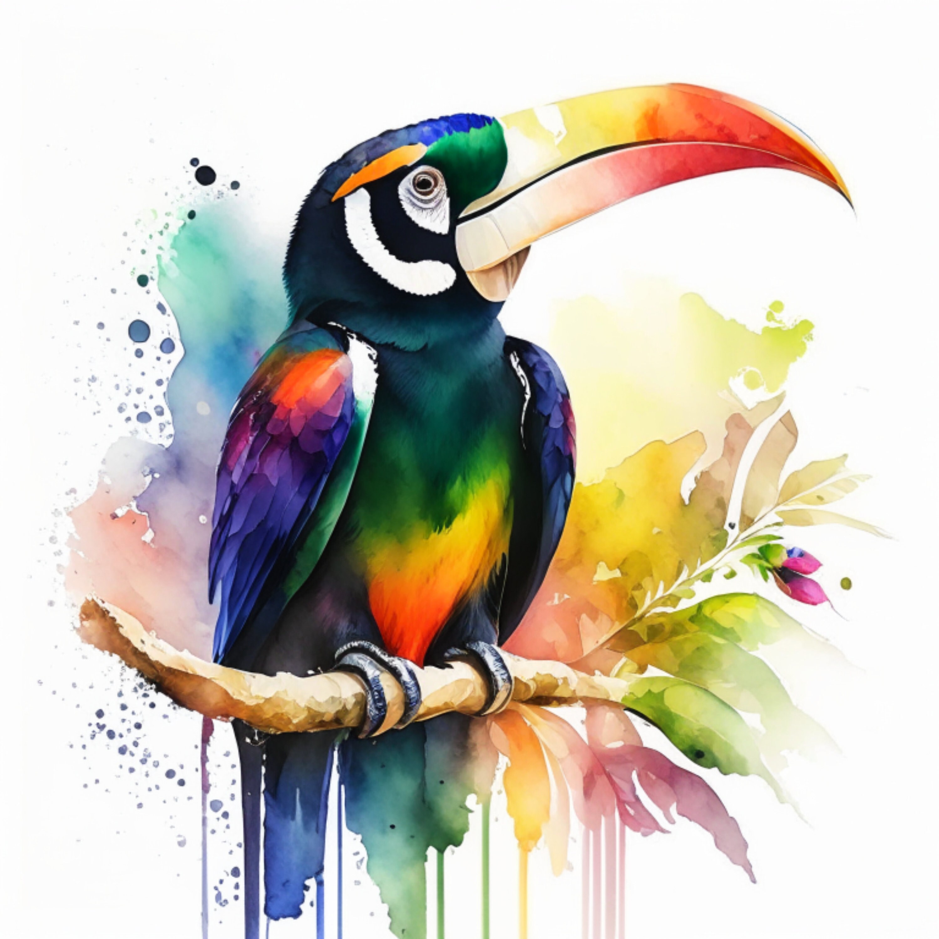 Cute Toucan Clipart 300dpi High Resolution PNG Graphics - Etsy