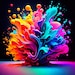 Watercolor Splash Effect Clipart: High-resolution PNG Graphics (digital ...