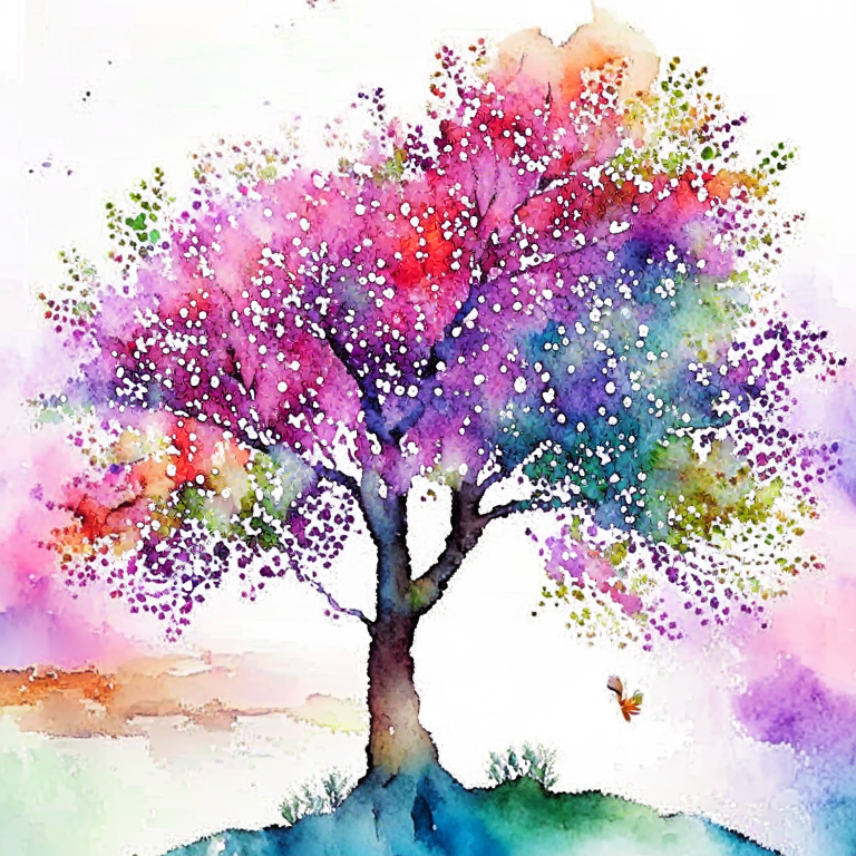 Cute Wish Tree Clipart 300dpi High Resolution PNG Graphics - Etsy