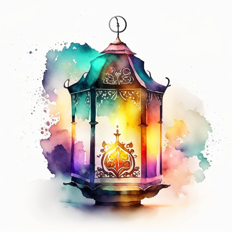 Cute Lantern Clipart 300dpi High Resolution PNG Graphics Instant ...