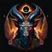 Baphomet Clipart | 300dpi High Resolution | PNG Graphics | Instant ...