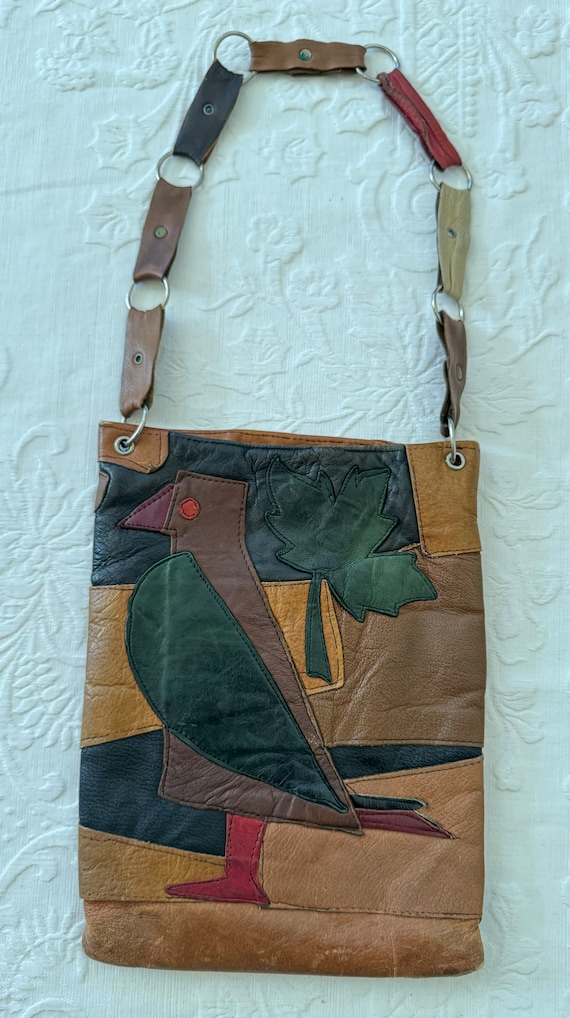 leather patchwork - Gem