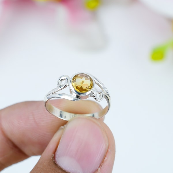 November Birthstone Ring - Etsy