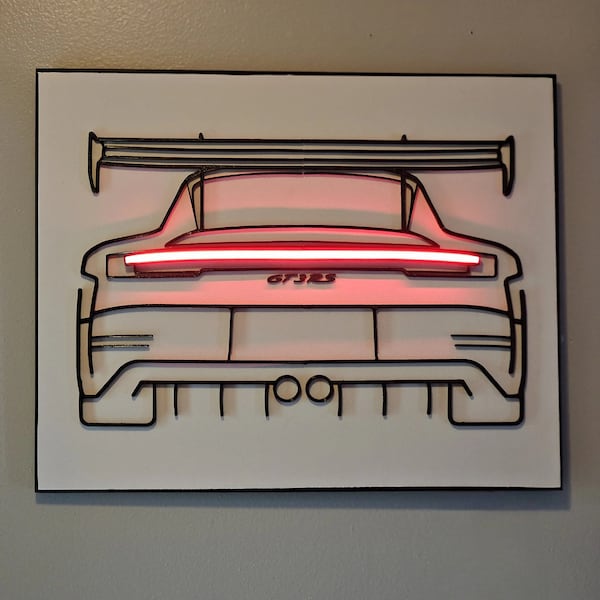 Porsche 911 Gt3 Rs Decor - Etsy