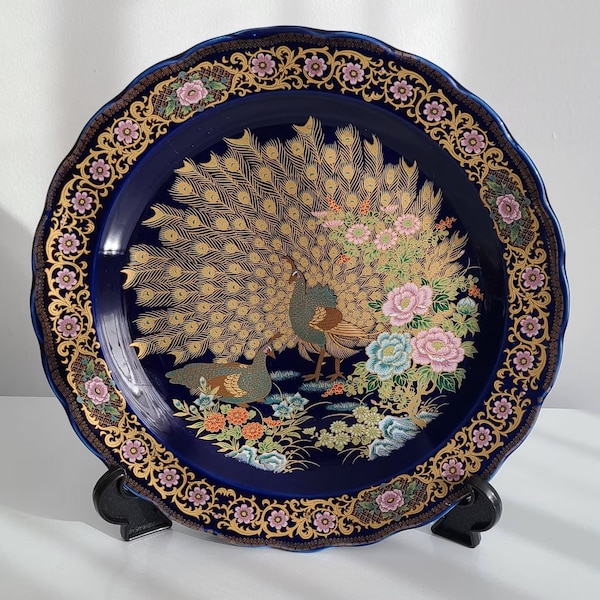 Peacock Plate - Etsy