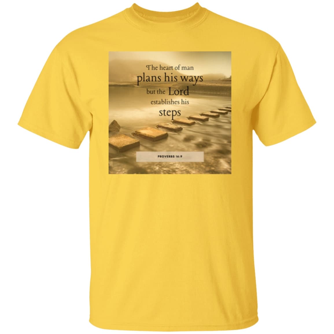 Proverbs 16: 9 Bible Verse T-shirt, Bible Verse Shirt, Christian Shirt ...