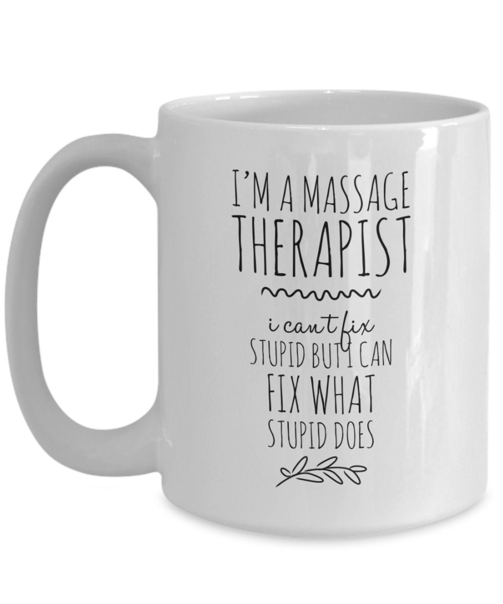 Licensed Massage Therapist Funny Mug, Gift Ideas for Women, Must Haves ...