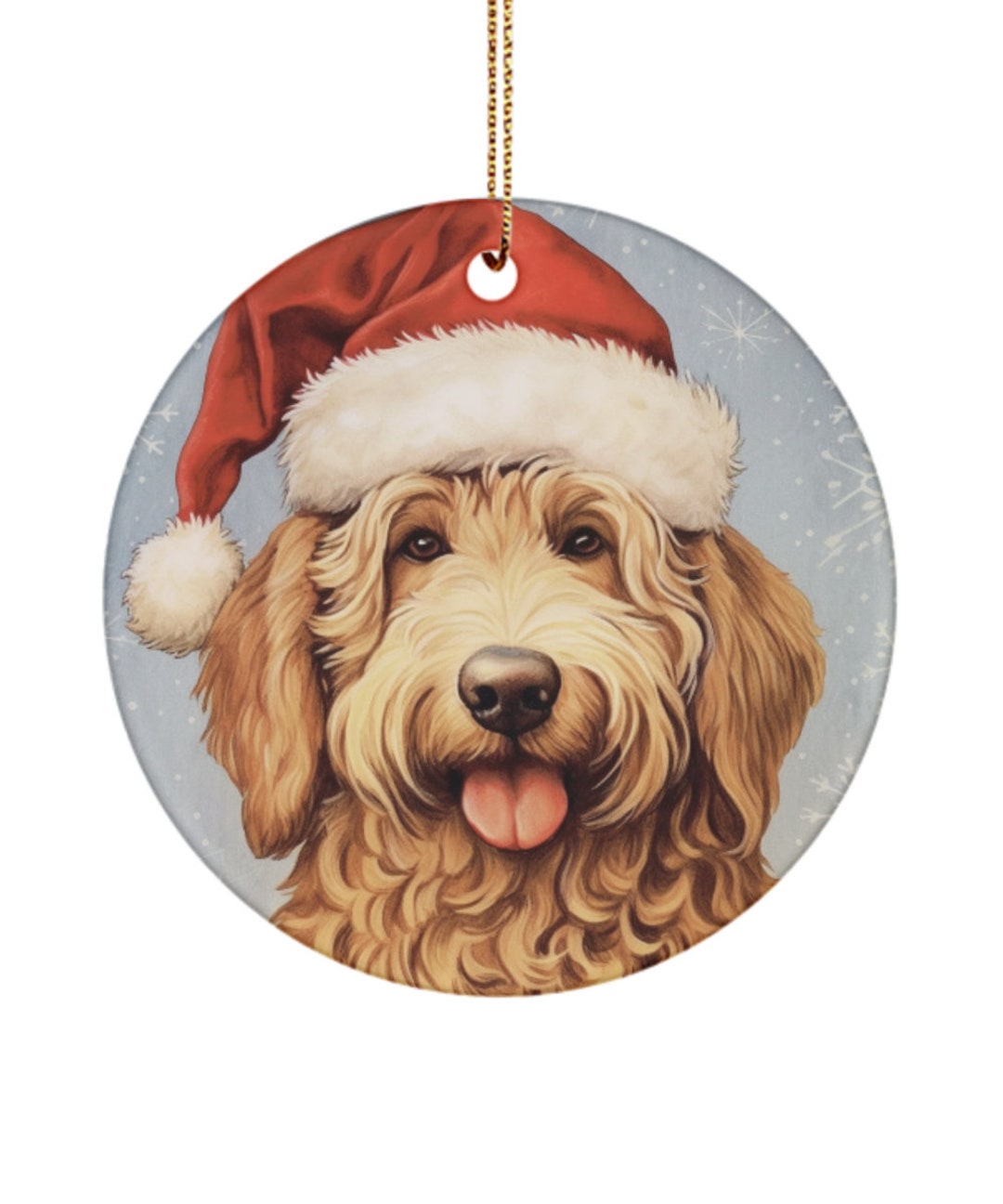Goldendoodle Ornament, Old World Hanging Ornaments for Christmas Tree ...