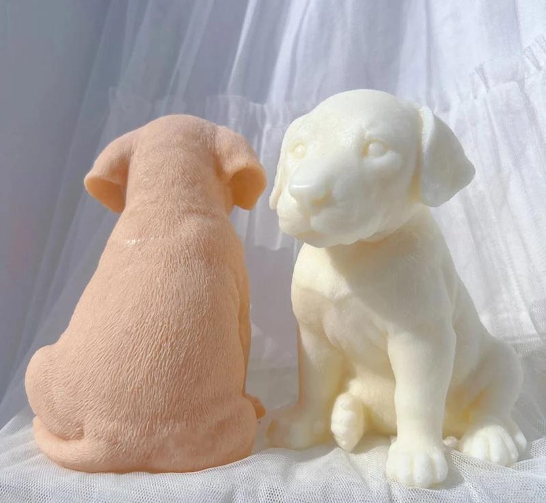 LARGE Dalmatian Puppy Dog Silicone Mould - Mold for Candle, Resin ...