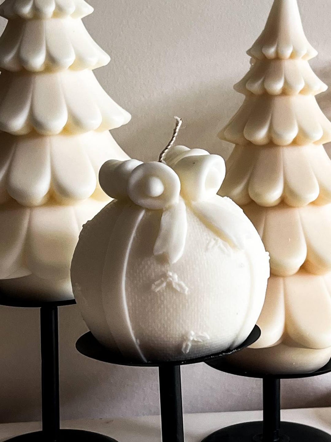 4in Large Christmas Ball Silicone Mould - Mold for Candle, Resin ...