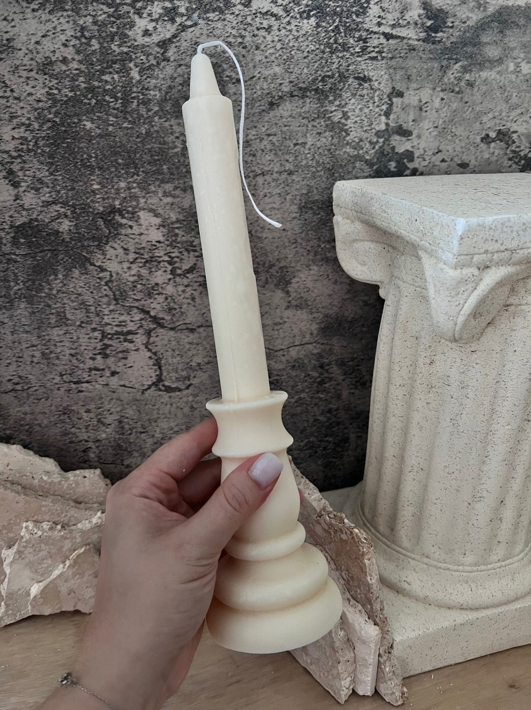 Large Size Church Holder Plastic Mould - Mold for Candle, Resin, Cement ...