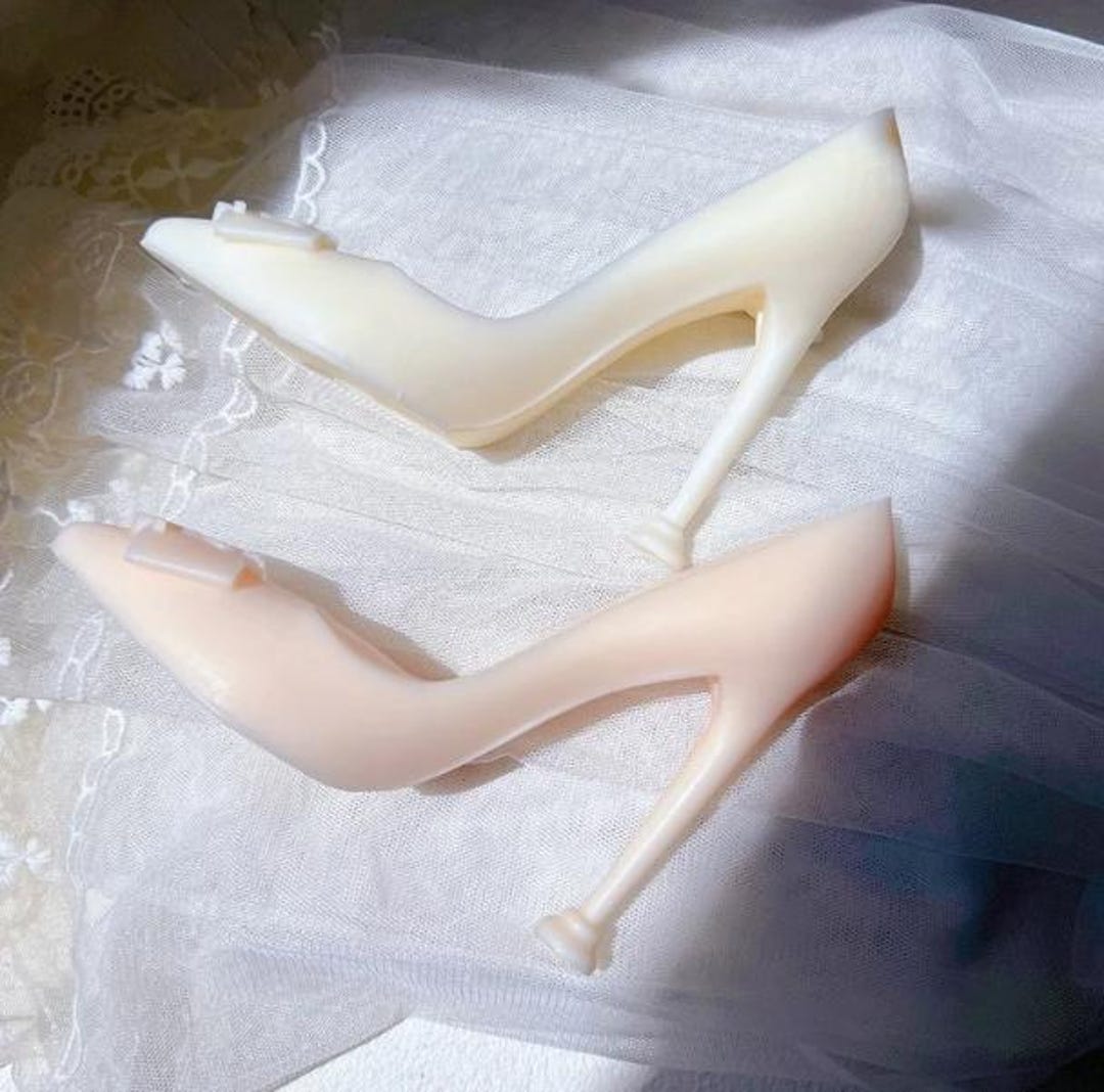 SUPER DIFFICULT DESIGN - High Heel Shoes Silicone Candle Mold, Women's ...
