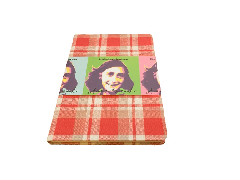 Anne Frank Inspired Red Checked Diary Notebook Journal Replica Etsy