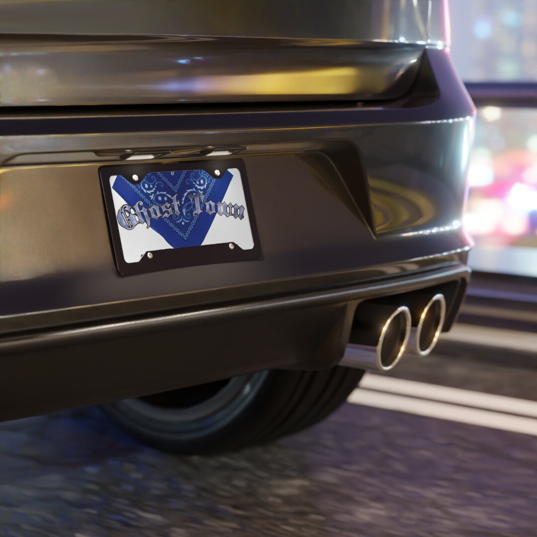 Ghost Town License Plate - Etsy