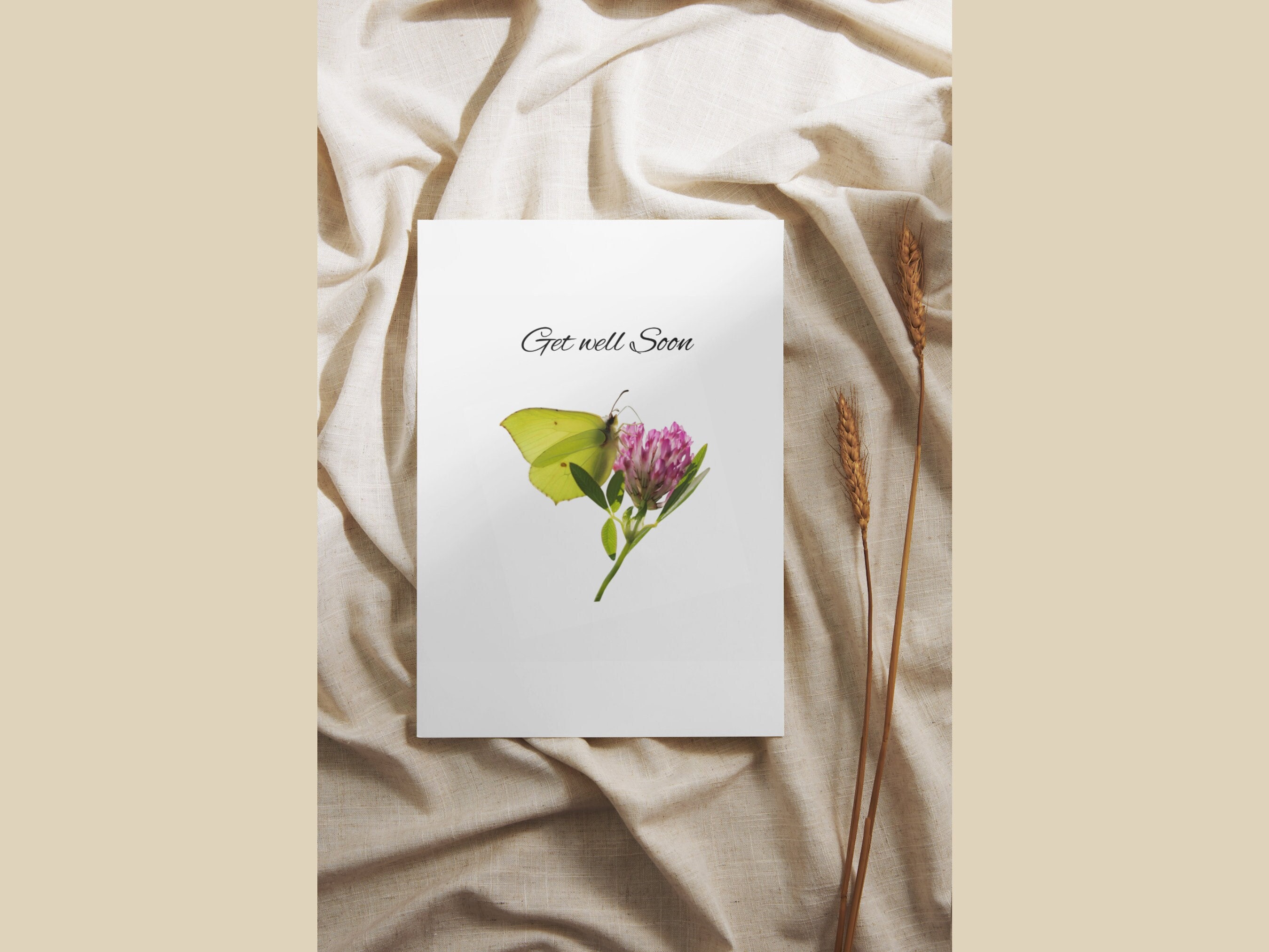 Get Well Soon, Piano Music ,greeting Card, Musical Card, Card With ...