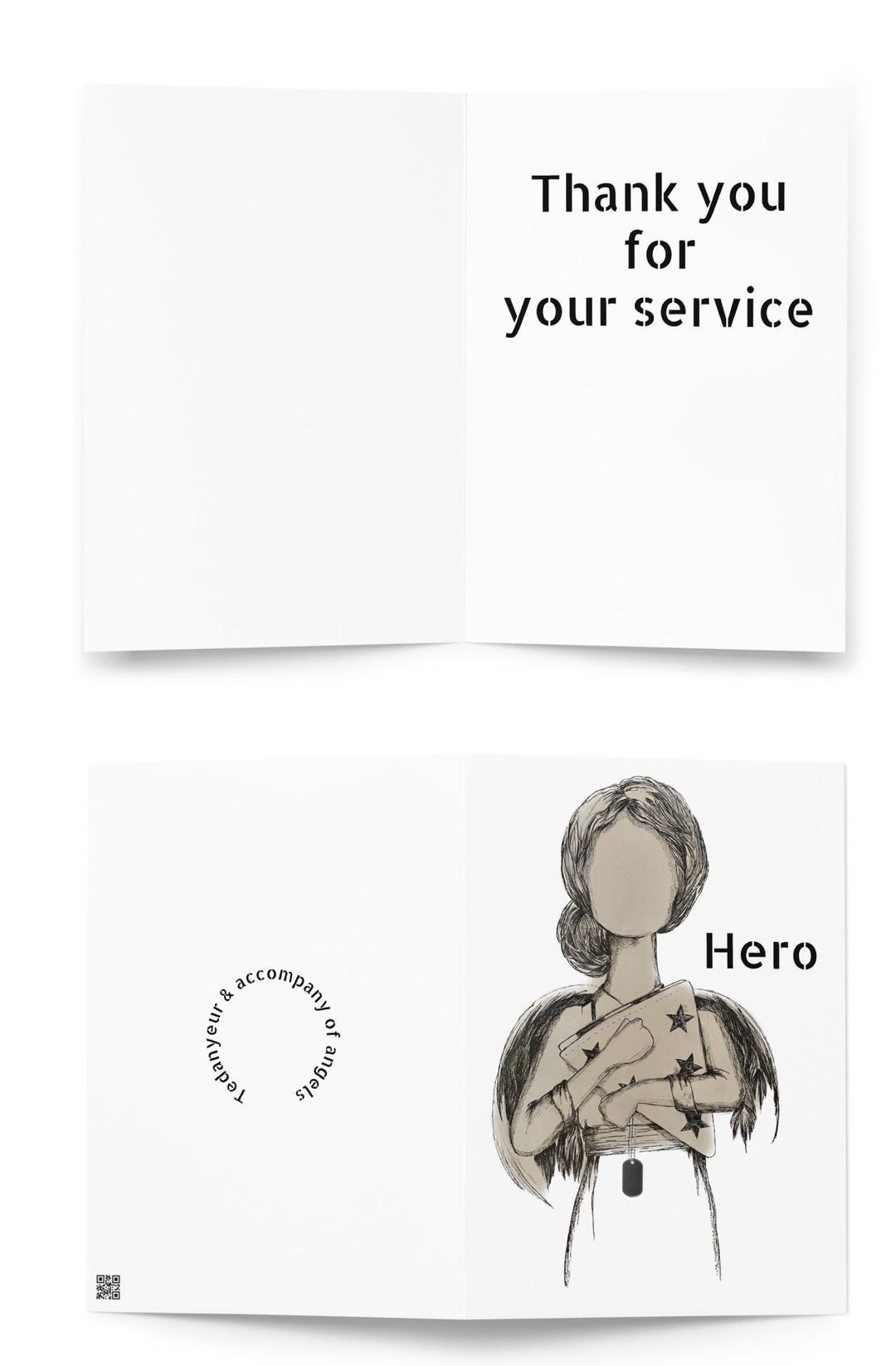 Hero Greeting Card - Etsy
