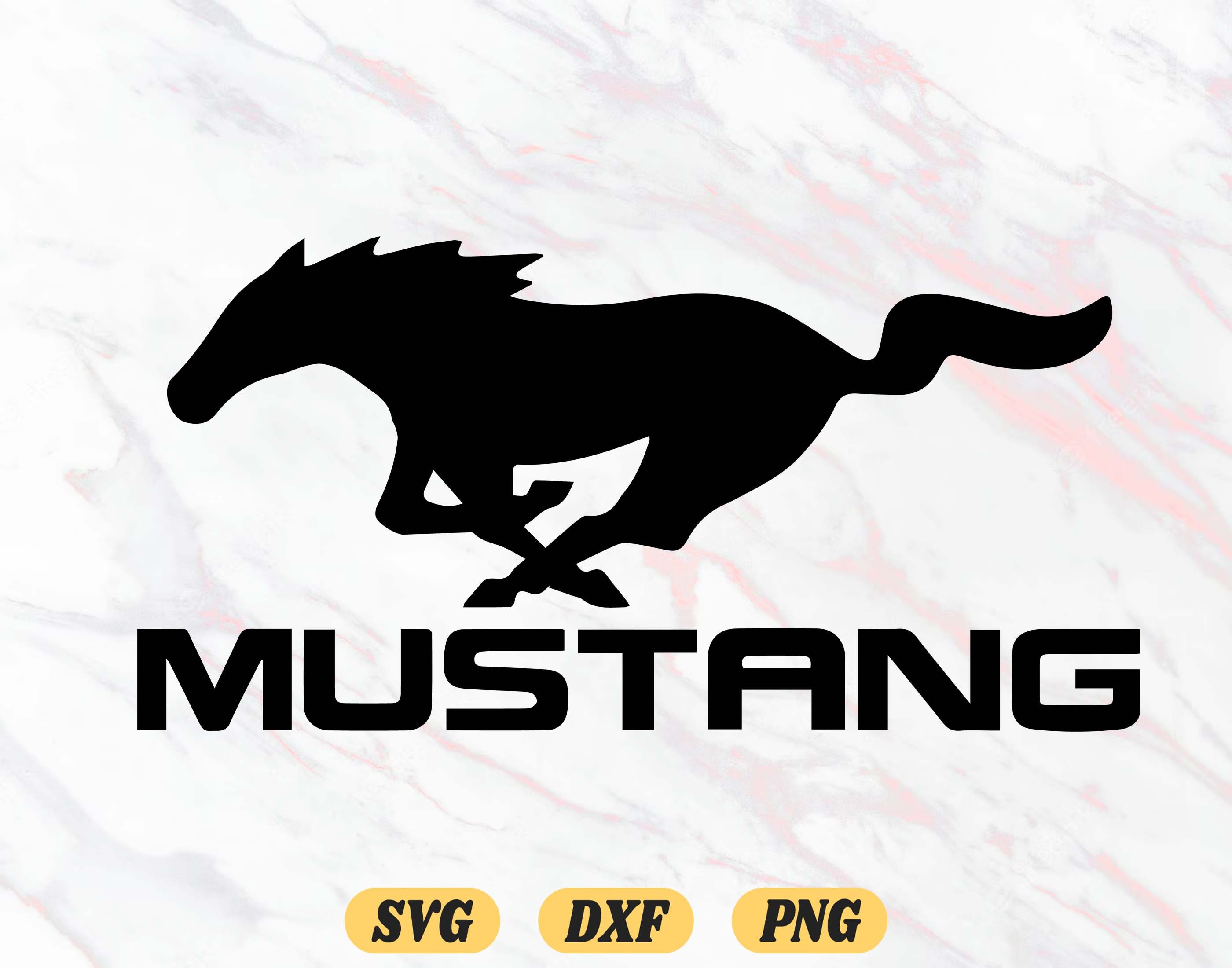 Mustang SVG Instant Download Svg Png Dxf Cut File - Etsy