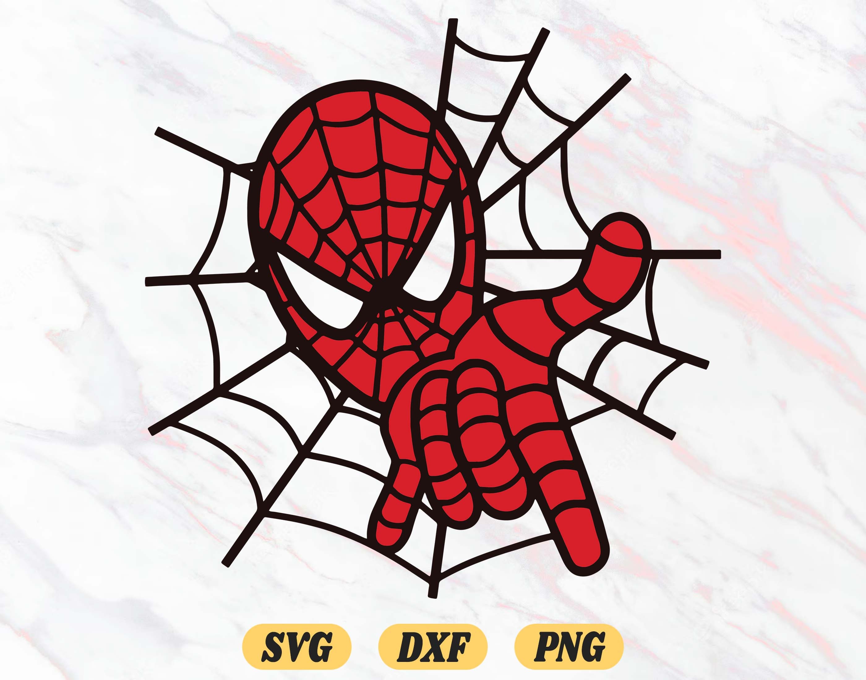 Spiderman SVG Instant Download Svg Png Dxf Cut File - Etsy Canada