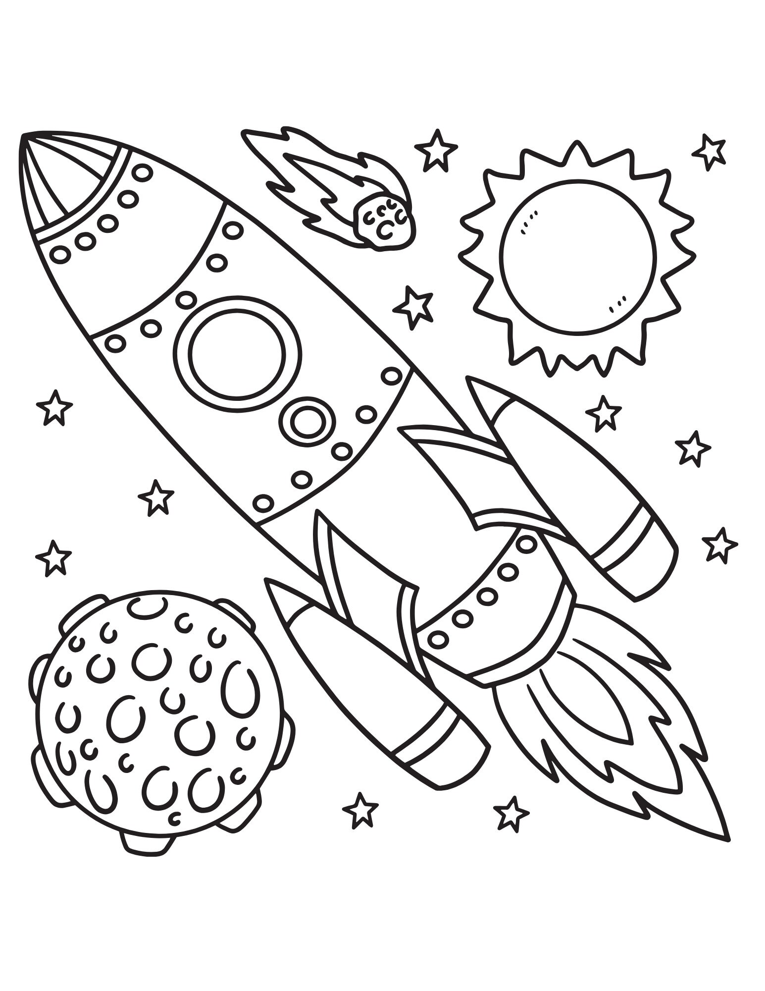 Aliens & Space Coloring Book - Etsy