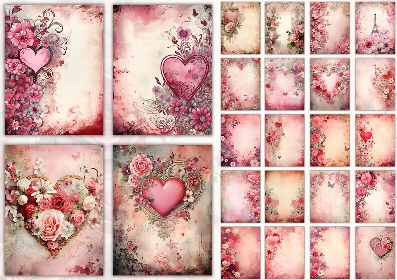 Valentine Scrapbook Paper Craft Supplies Valentine Printable Valentines ...