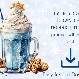 Winter Bakery Shop Watercolor Clipart Bundle Baking Clipart Bakery ...