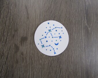 Aquarius Sticker Zodiac Sticker Octopus Sticker - Etsy