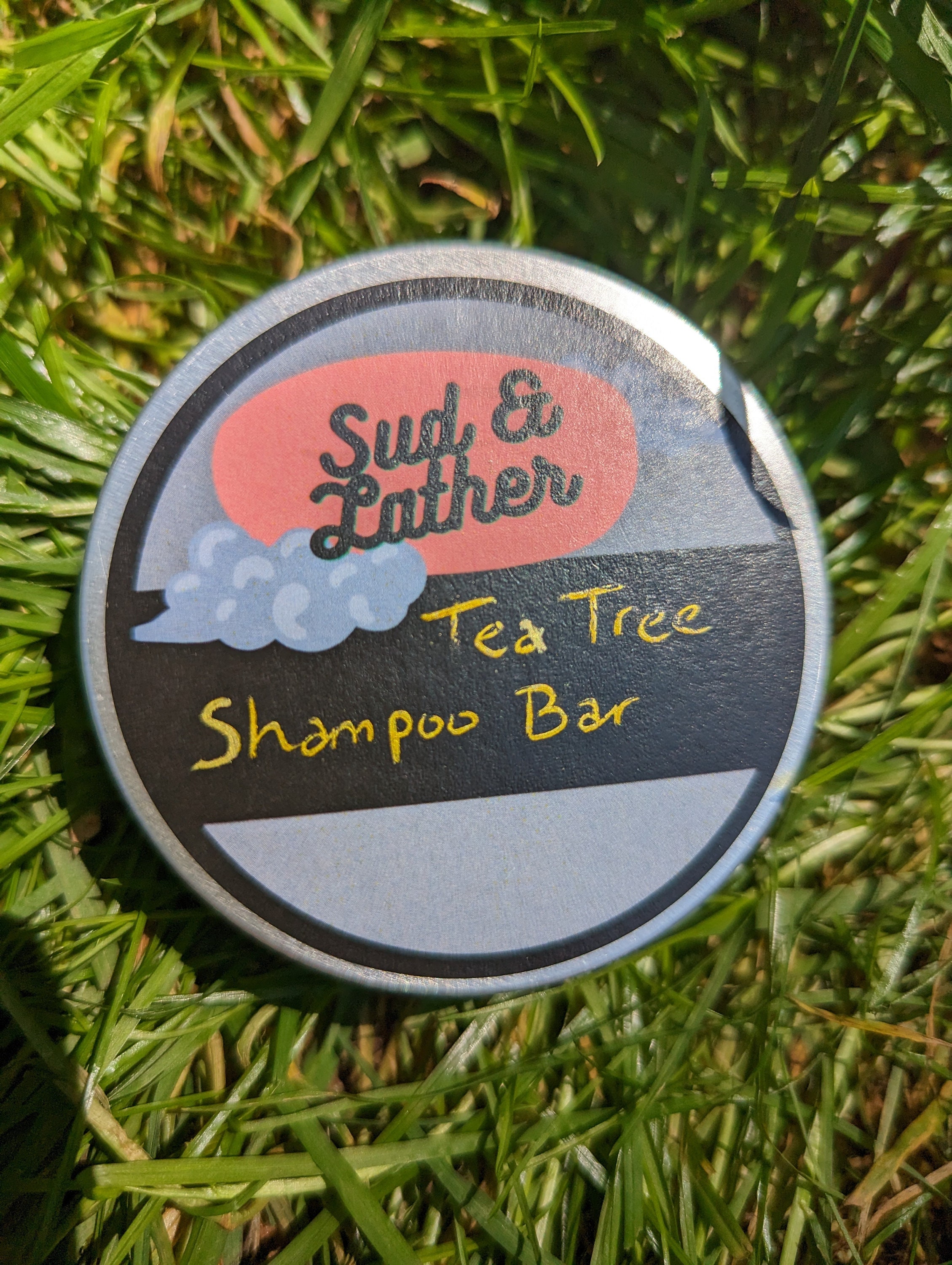 Tea Tree Shampoo Bar W/ Tin - Etsy