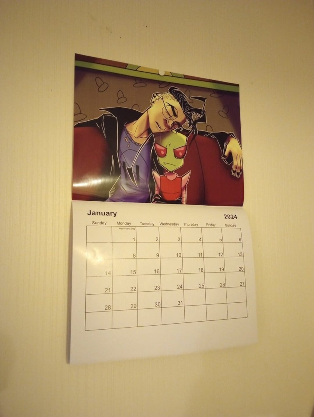 Invader Zim 2024 Calendar - Etsy Portugal