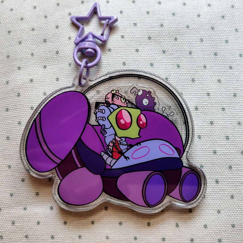 PREORDER - Z!M V00T CRU!S3R Shaker 3" Keychain - Etsy