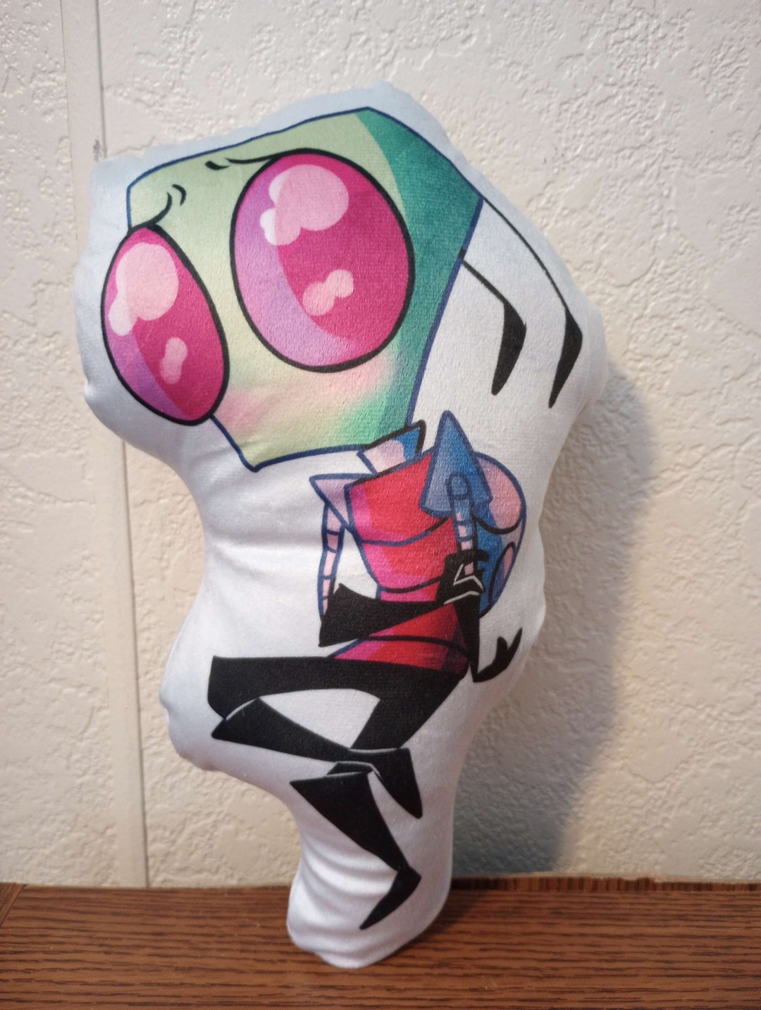 LAST STOCK - Blushing Zim (invader Zim) Soft Cuddle Pillowcase 30cm - Etsy
