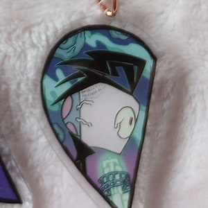Invader Zim OTP Charms - 2" Acrylic Keychains - Etsy