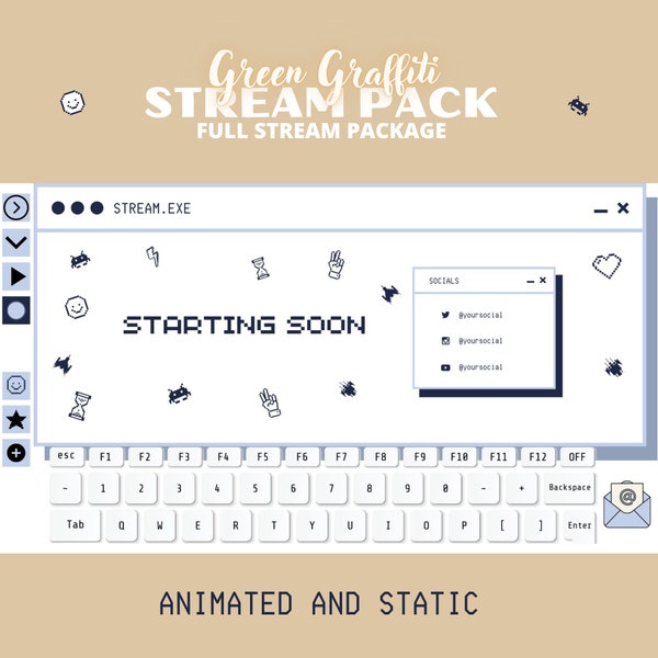 Twitch Just Chatting Overlay - Etsy
