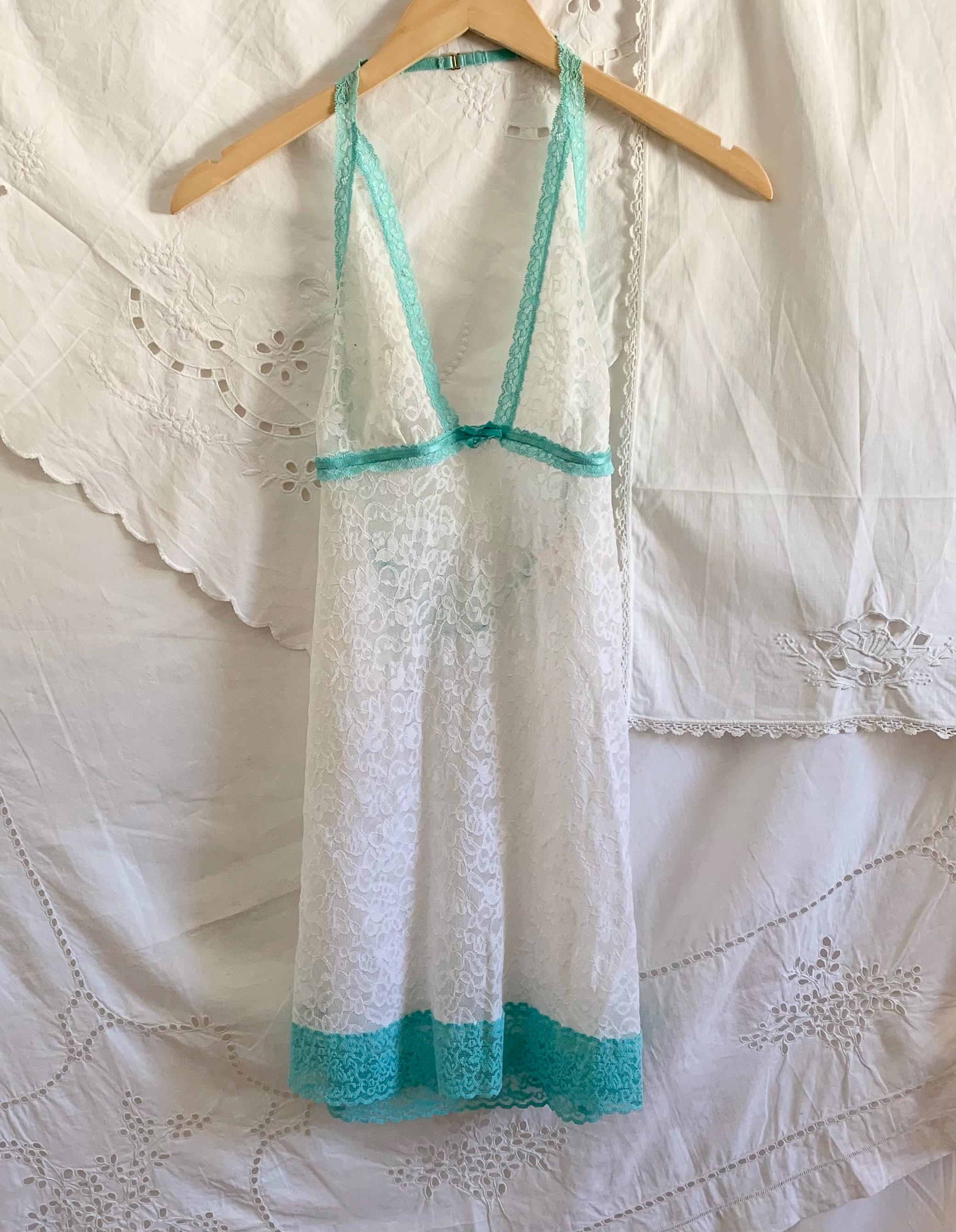 Y2K Victoria's Secret the Lacy Halterneck Slip - XS to Small - Etsy