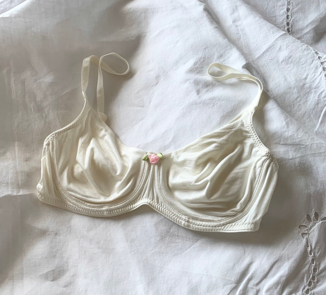 90s German Deadstock Silk Blend Soft Cup Bra 34 B or 32 C - Etsy