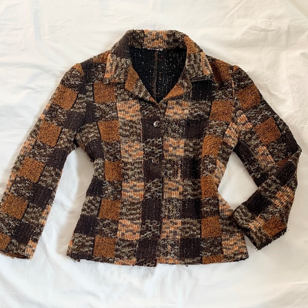 Checkered Jacket - Etsy