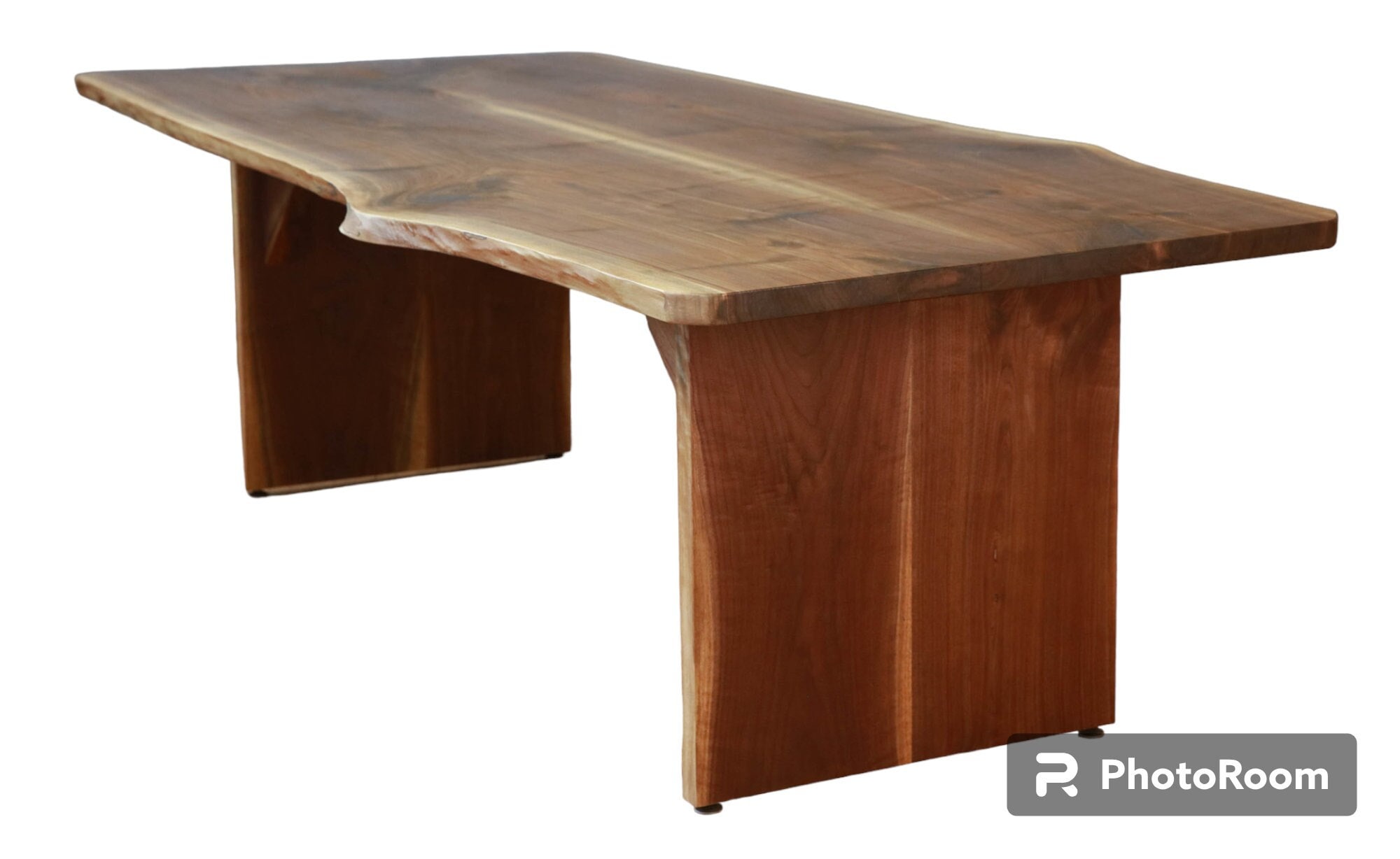 LIVE EDGE TABLE, Solid Wood Table, Walnut Table, Modern Live Edge, Walnut Hardwood Dining Table ...