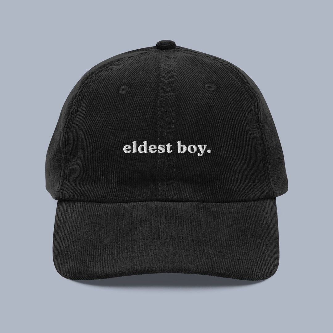 Eldest Boy Embroidered Corduroy Cap, Succession Hat, Kendall Cap, Gift ...
